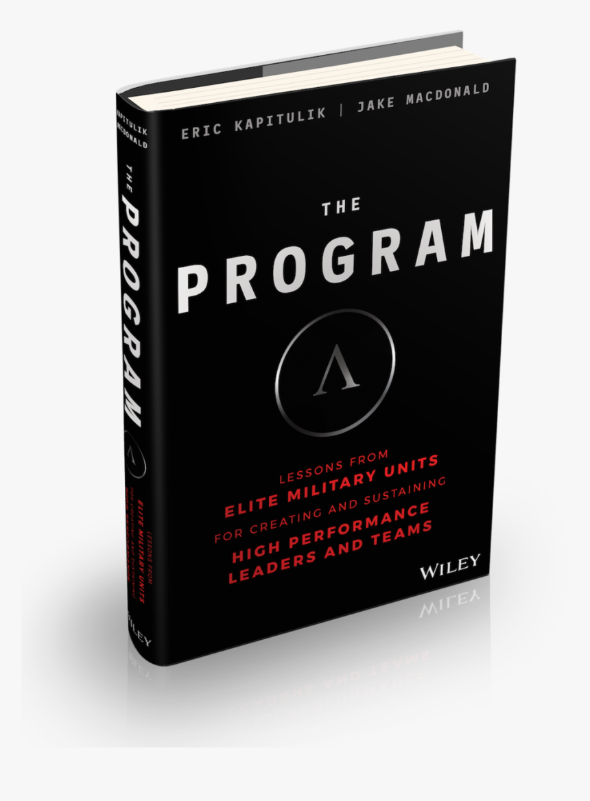 The Program By Kapitulik And Macdonald - Program Book, HD Png Download ...