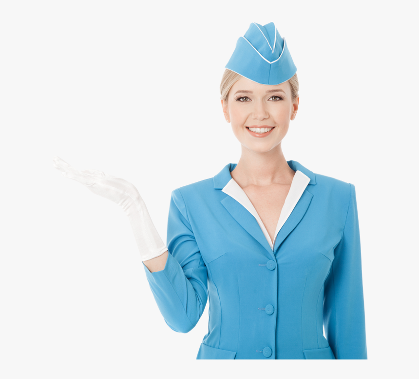 Stewardess Png - Flight Attendant Transparent Background, Png Download ...