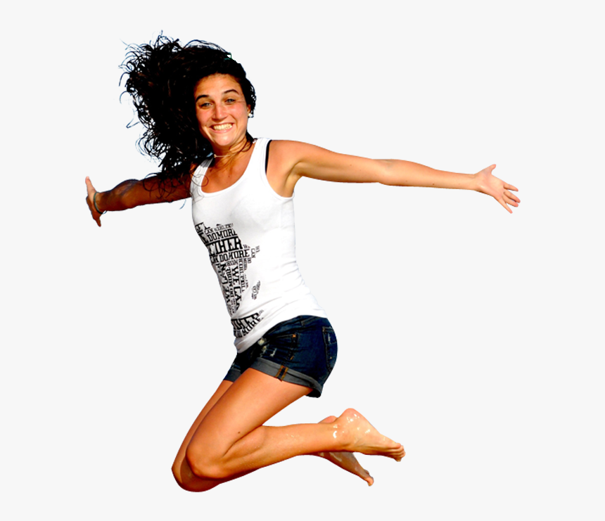 Transparent Girl Jumping Png, Png Download , Transparent Png Image ...