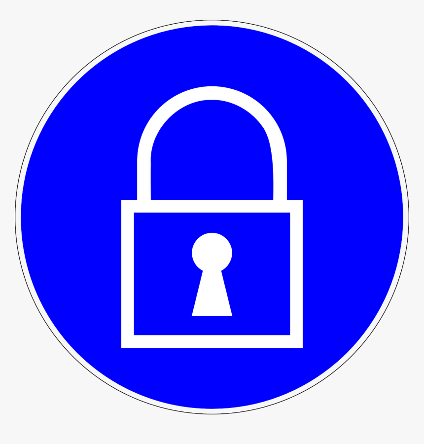 Safety Symbol Lock, HD Png Download , Transparent Png Image - PNGitem
