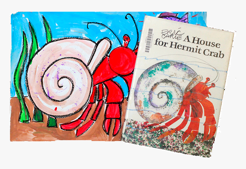 House For Hermit Crab Art Project - Eric Carle Hermit Crab Craft, HD ...