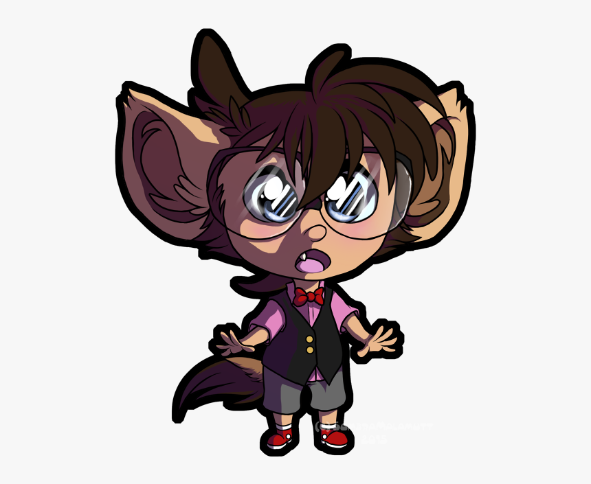 Chibi Wolf Conan - Cartoon, HD Png Download , Transparent Png Image ...