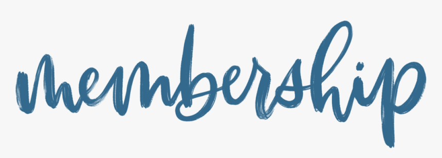 Membership - Calligraphy, HD Png Download , Transparent Png Image - PNGitem