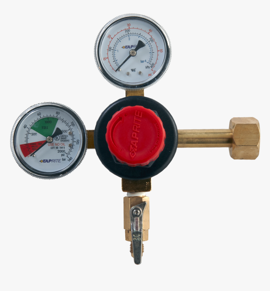 Beverage Elements Taprite Co2 Regulator Dual Gauge - Taprite Co2 ...