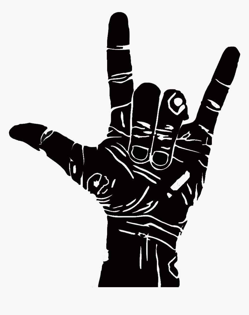 Mano Con Cuernos - Cuernos Con La Mano, HD Png Download , Transparent ...
