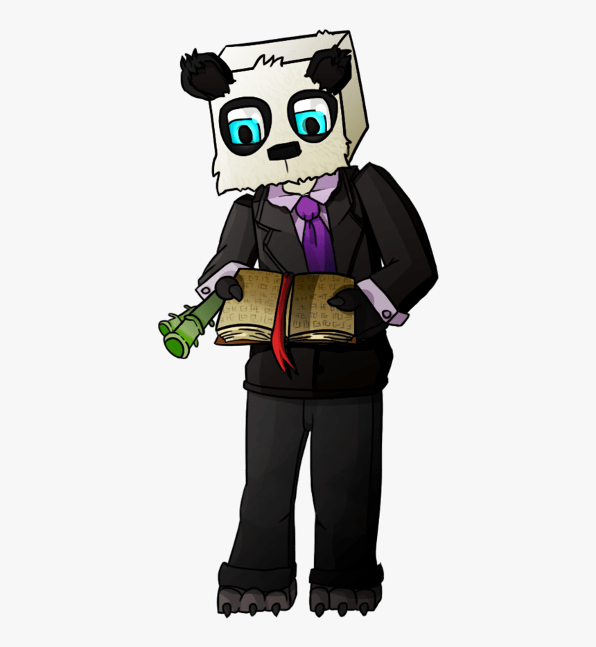 Minecraft Panda By Disclaimers - Minecraft Panda Art, HD Png Download ...