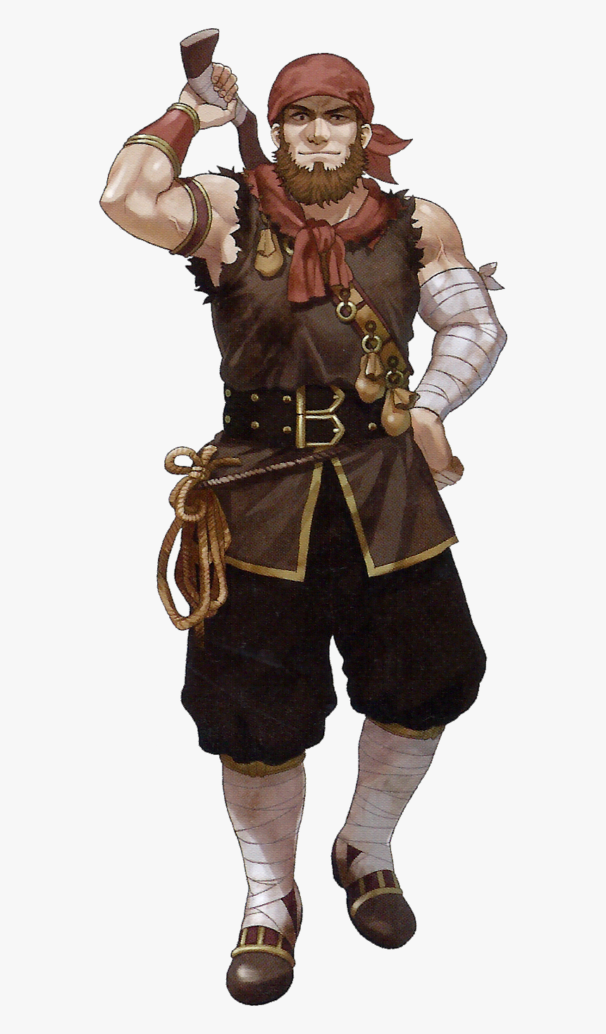 Fesov Brigand - Fire Emblem Echoes Brigand, HD Png Download ...