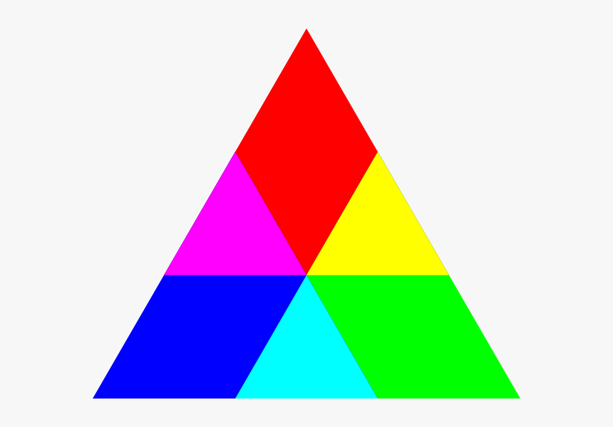 Triangle Rgb Mix Svg Clip Arts - Triangles Clipart Png, Transparent Png ...