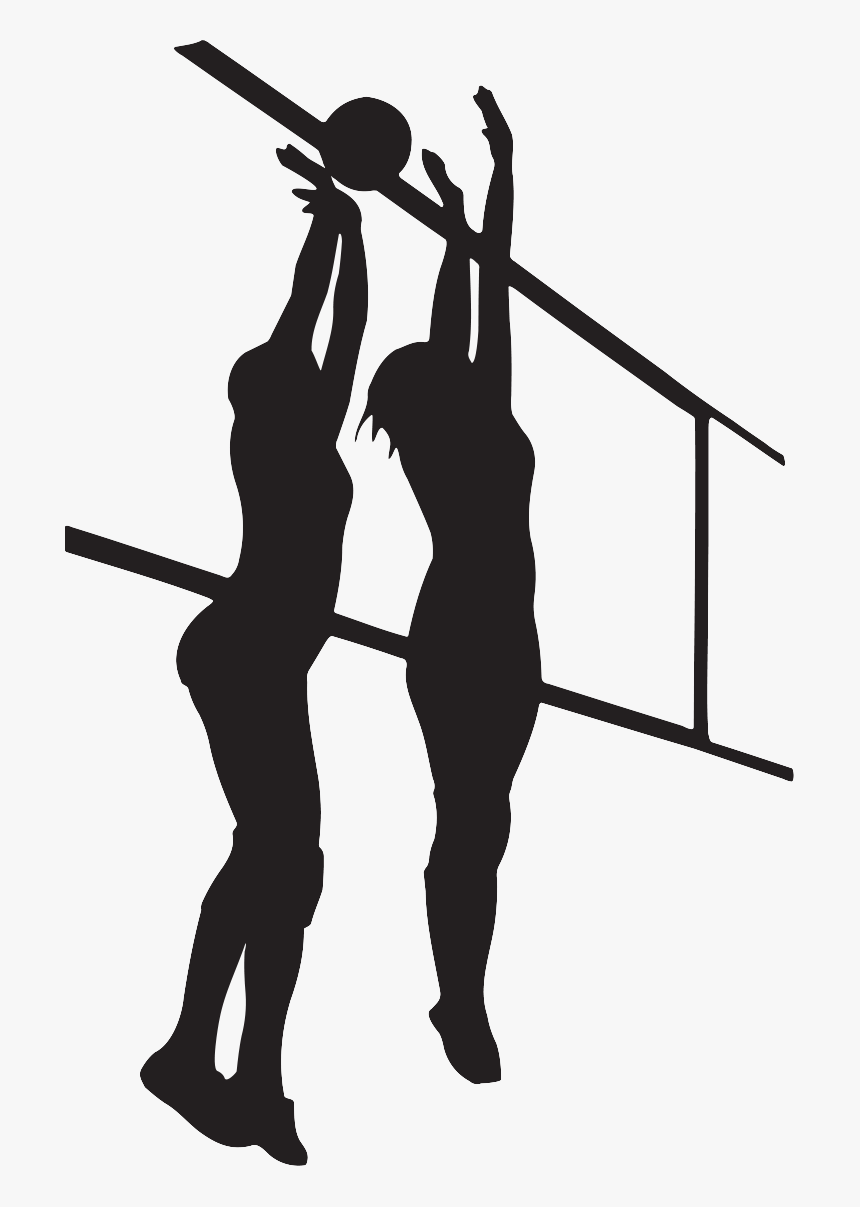 Shadow Clipart Volleyball - Png Volleyball Player Silhouette ...