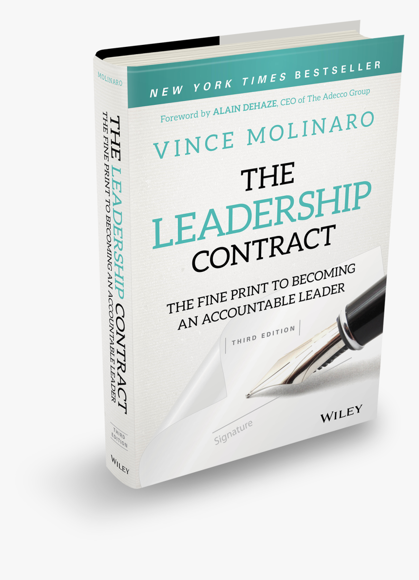 Leadership Contract The Fine Print To Becoming, HD Png Download ...