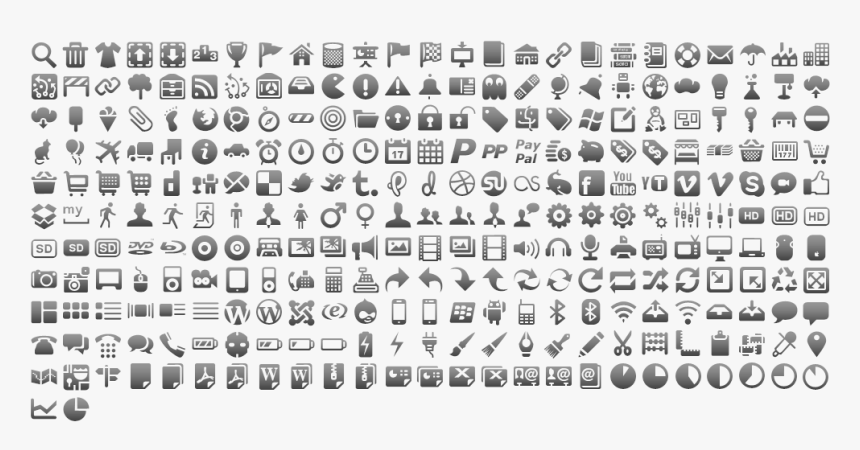 Icon Sprite Images Download, HD Png Download , Transparent Png Image ...
