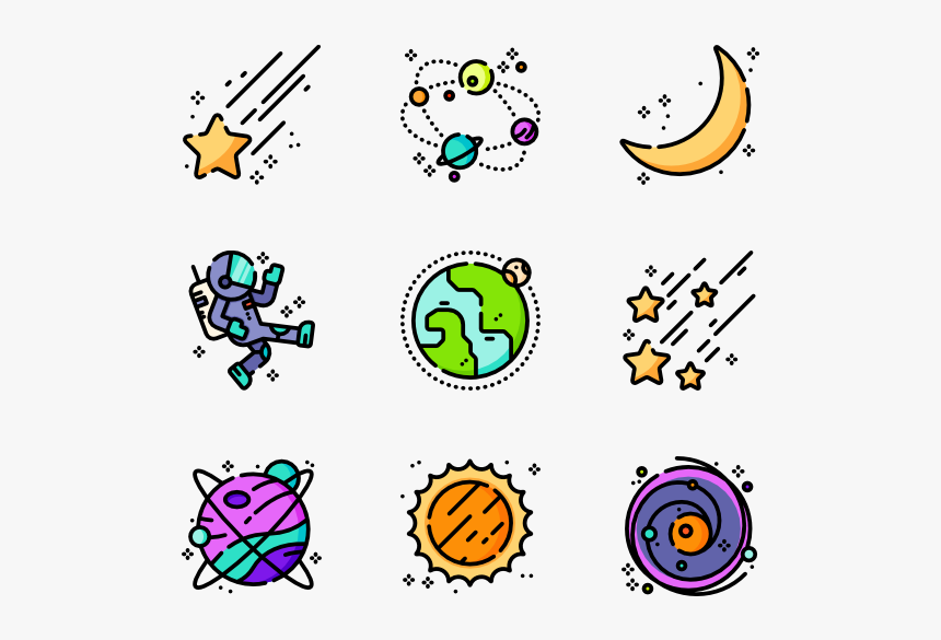 Galaxy Flat Icon Png, Transparent Png , Transparent Png Image - PNGitem