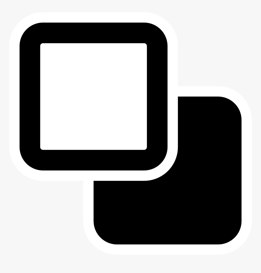 Square,text,symbol - Send Backward Icon, HD Png Download , Transparent ...