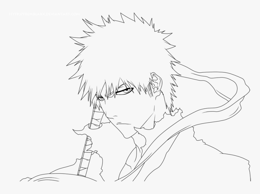 How To Draw Ichigo Kurosaki Bankai
