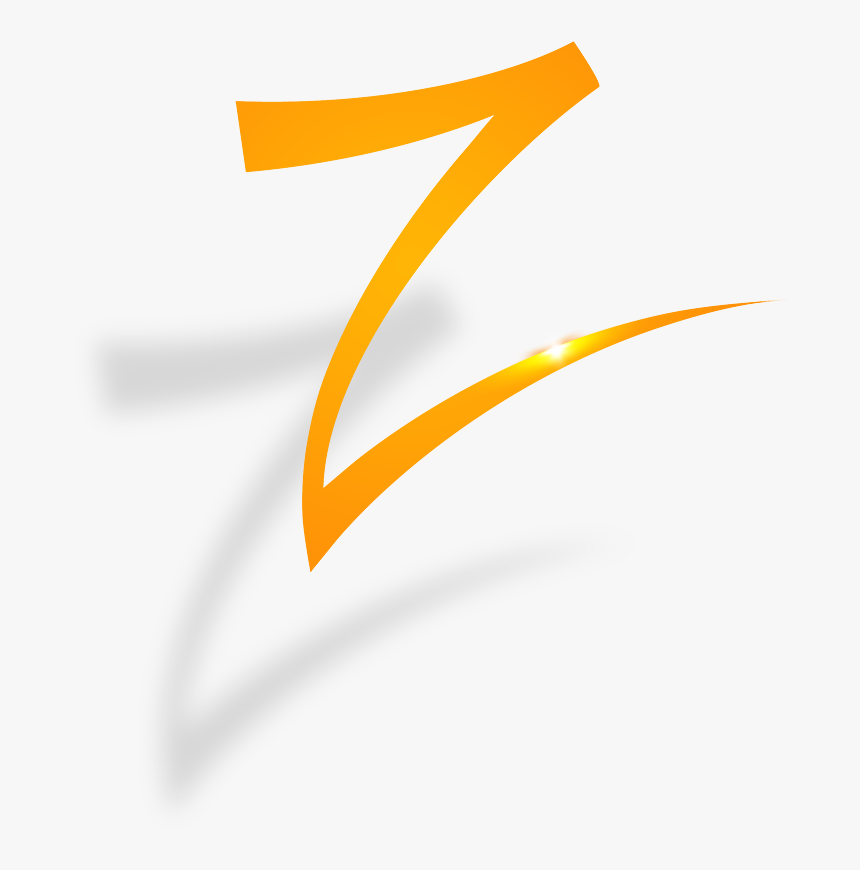 Letter Z Transparent Background Png - Orange, Png Download ...