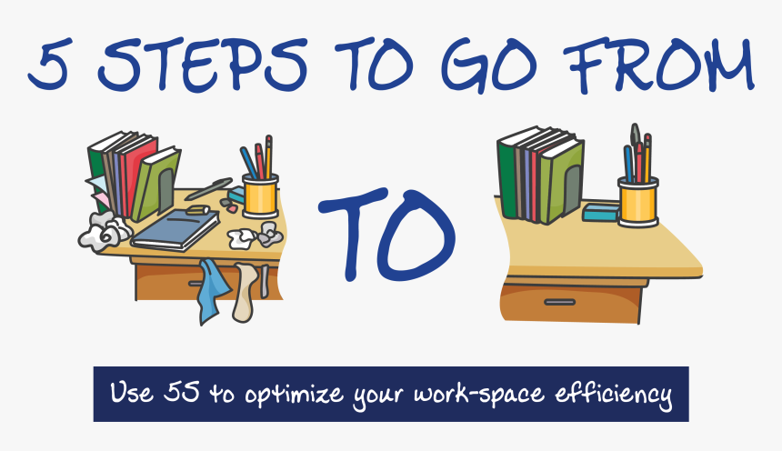 Clean Student Desk Clipart