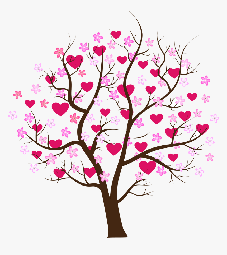 Transparent Pink Tree Png - Tree Design, Png Download , Transparent Png ...