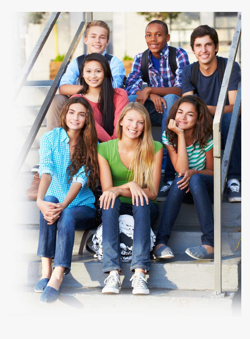 High School Students - Social Group, HD Png Download , Transparent Png ...