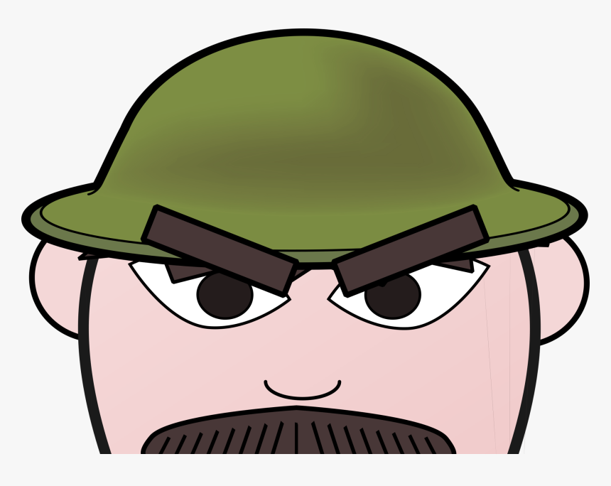 Angry Soldier Clipart, HD Png Download , Transparent Png Image - PNGitem
