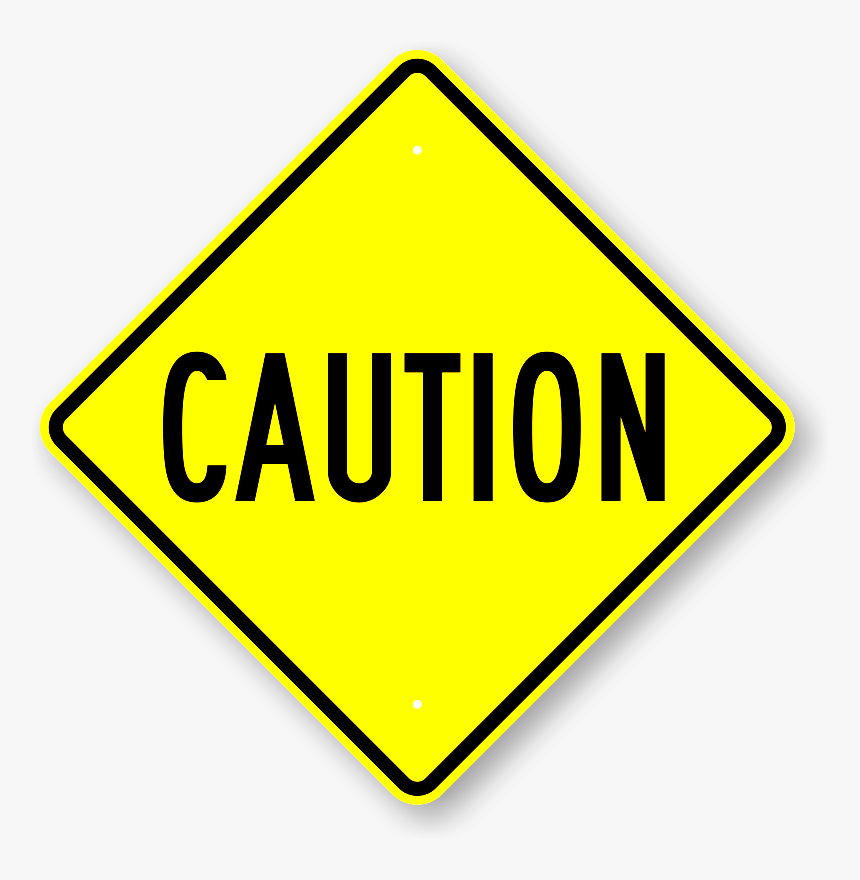 Caution Sign, HD Png Download , Transparent Png Image - PNGitem
