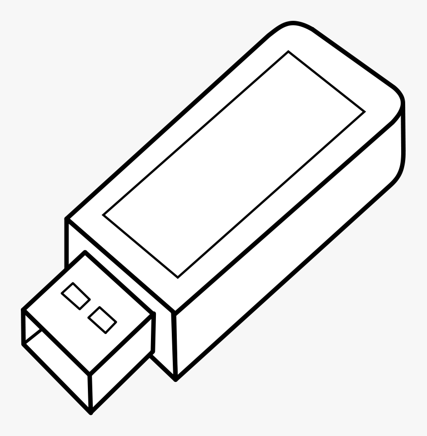 White Usb Key Png Clip Arts - Usb Clipart, Transparent Png ...