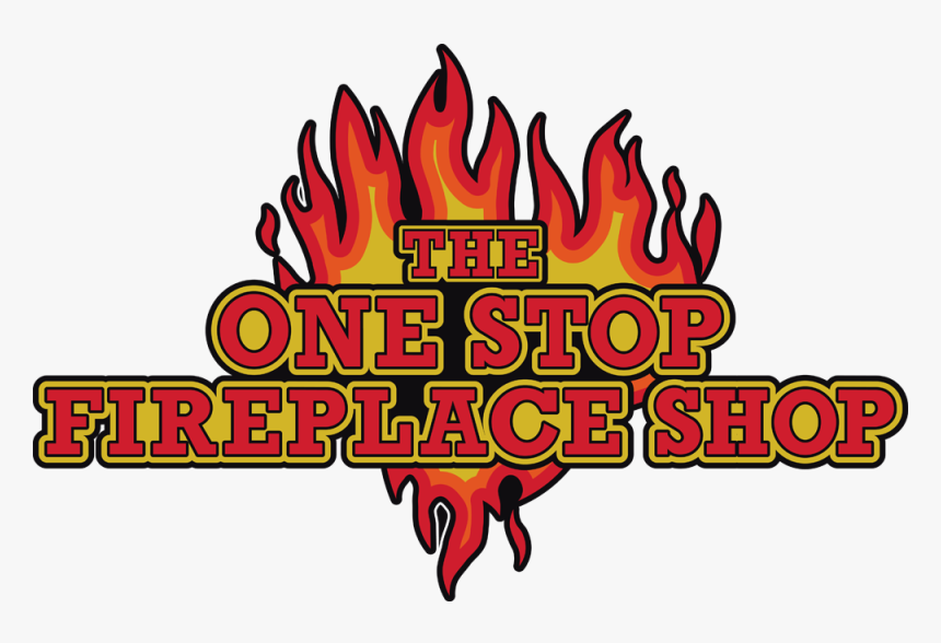 The One Stop Fireplace Shop Logo - Graphic Design, HD Png Download ...
