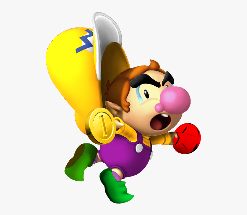 Baby Wario - Baby Wario And Waluigi, HD Png Download , Transparent Png ...