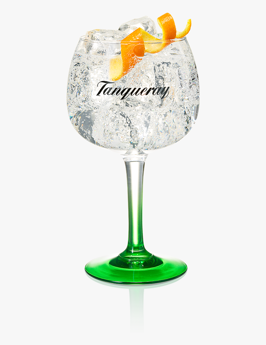 Tanqueray & Tonic With Orange Peel - Tanqueray Gin Tonic, HD Png ...