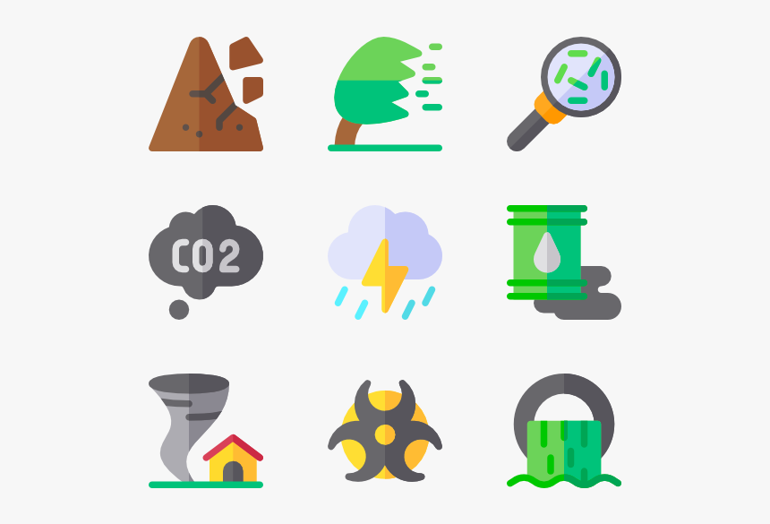 Natural Disaster Icon Png, Transparent Png , Transparent Png Image ...