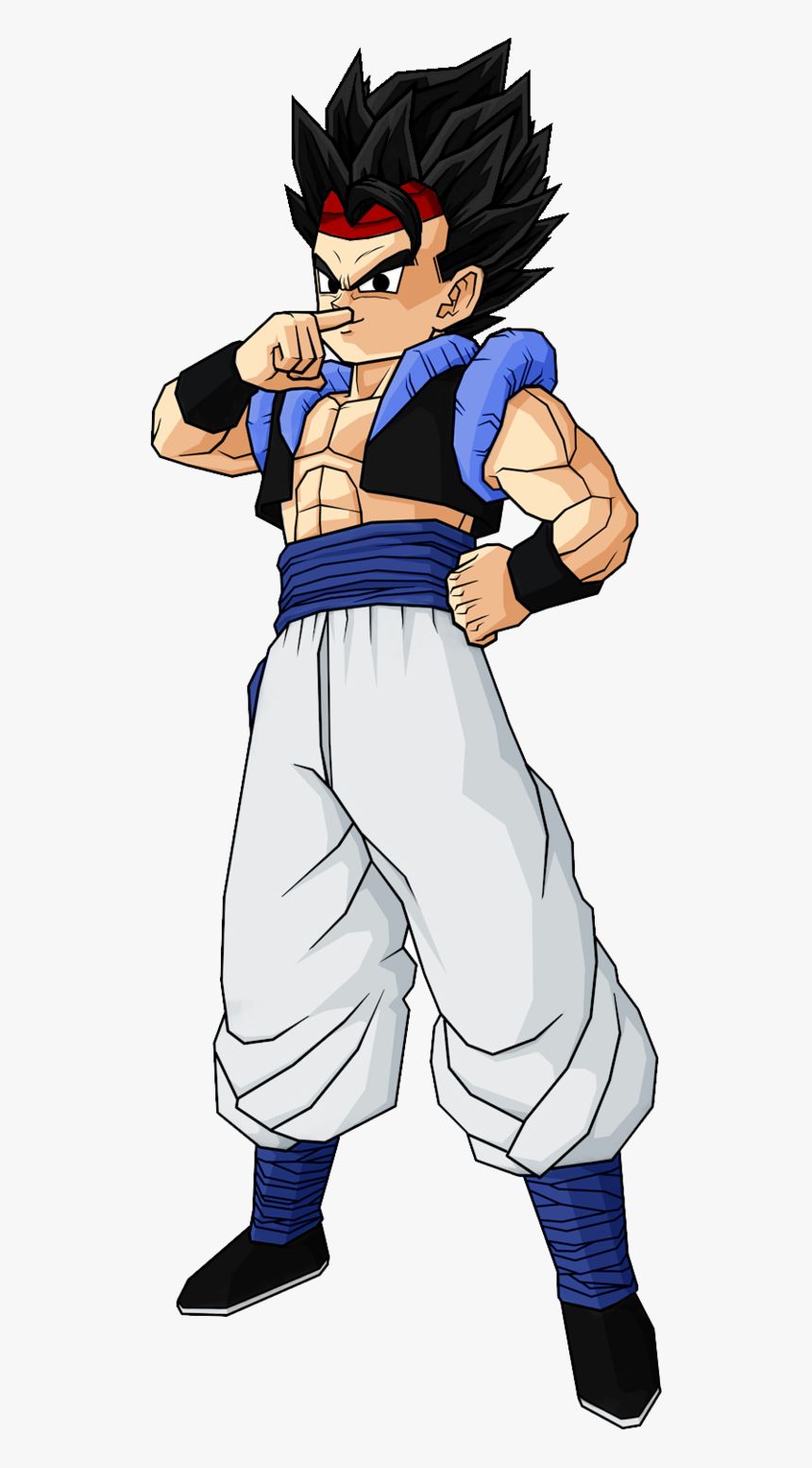 Kid Gogeta Jr By Db Own Universe Arts-d4959lt, HD Png Download ...