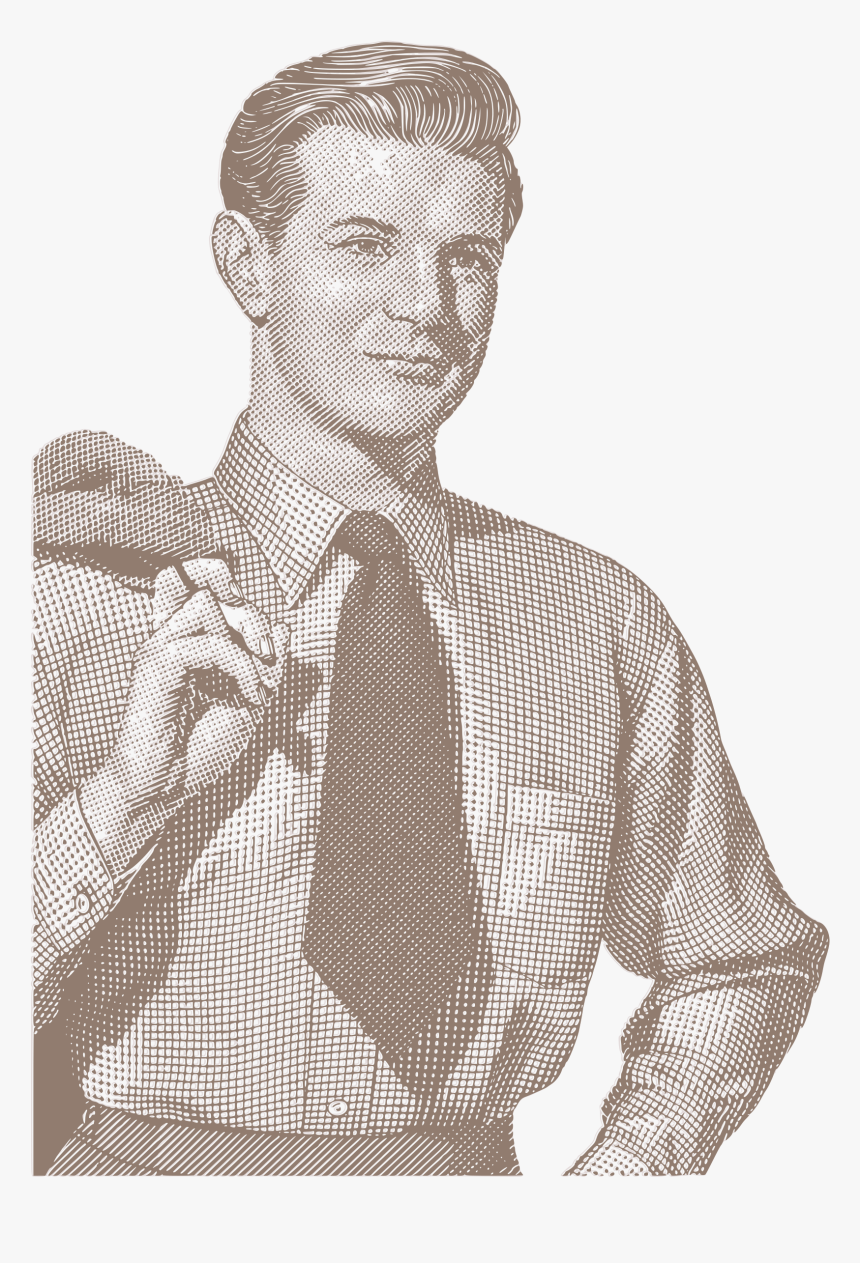 Vintage Man Illustration