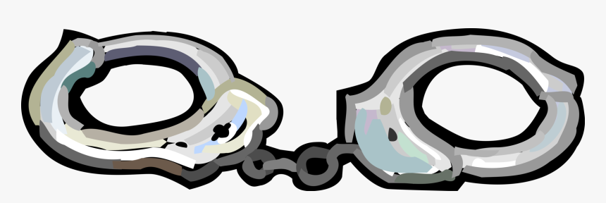 Vector Illustration Of Handcuffs Physical Restraint, HD Png Download ...