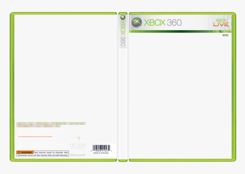 Felfedez Ez Gy ny r Vonatkoz s Xbox 360 Game Cover Template Szegmens 