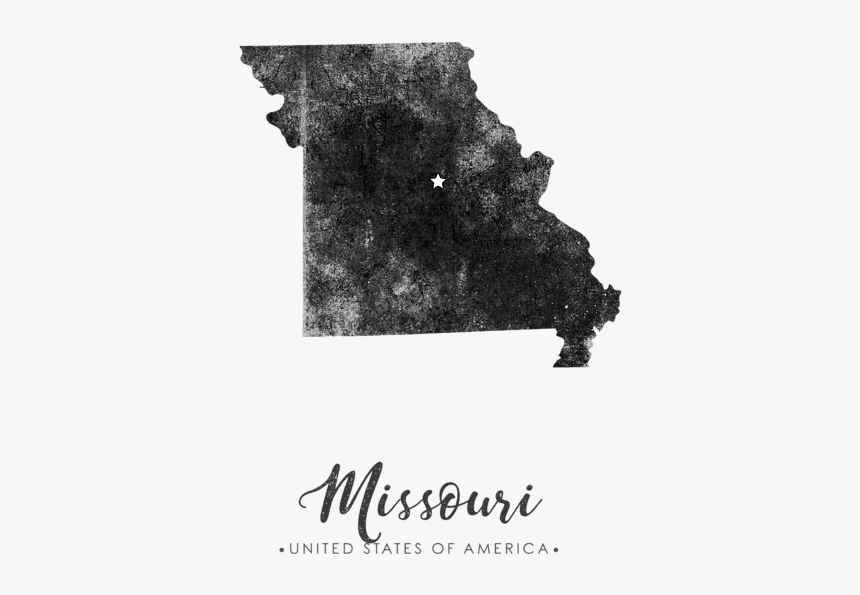 State Of Missouri Silhouette, HD Png Download , Transparent Png Image ...