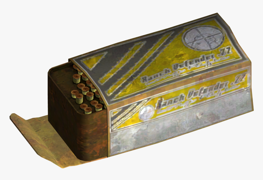 Nukapedia The Vault - Video Game Ammo Box, HD Png Download ...