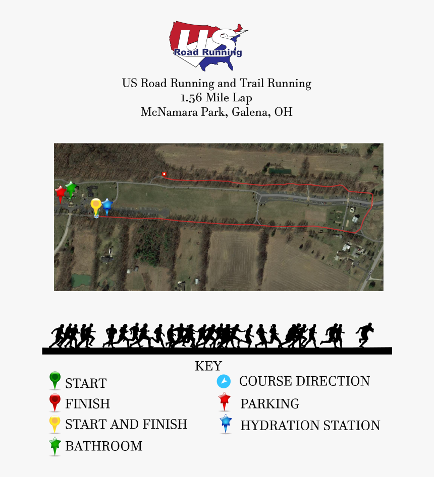 Image - Us Road Running Map, HD Png Download , Transparent Png Image ...