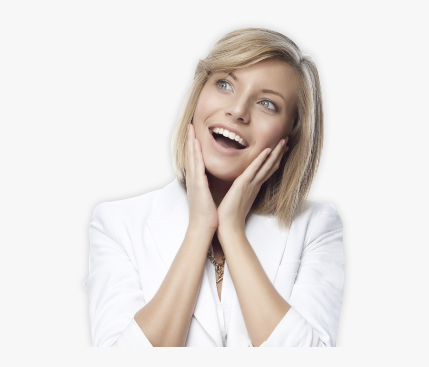 Offer-smiling - Lady - Girl, HD Png Download , Transparent Png Image ...