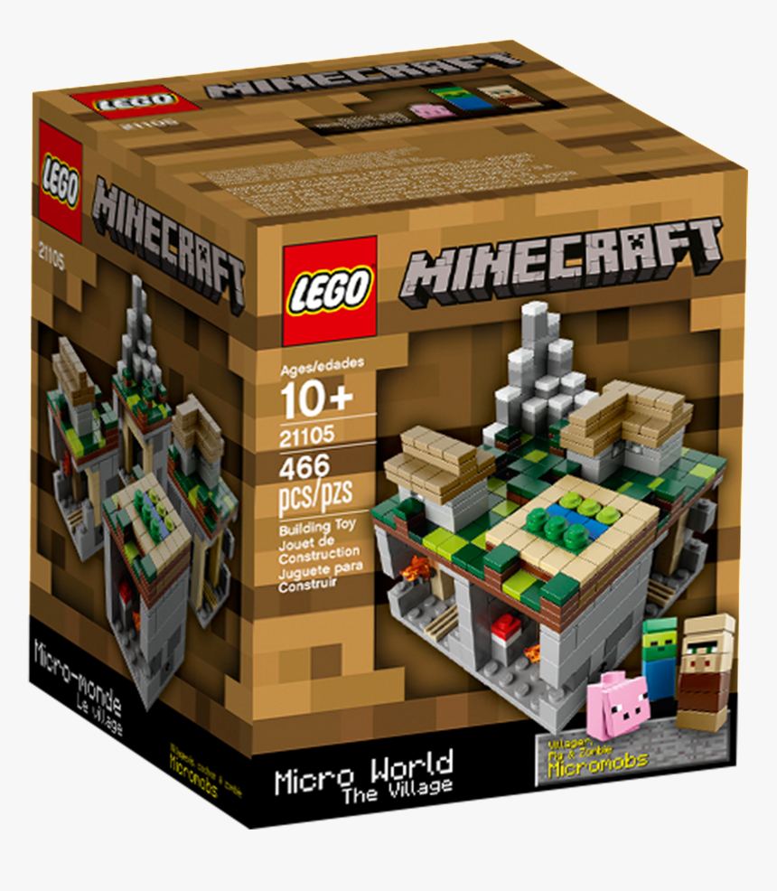 Lego Minecraft Set 21105, HD Png Download , Transparent Png Image - PNGitem