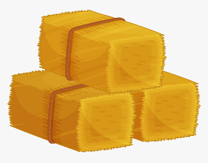 Hay Bales Png Picture - Cartoon Hay Bales Stack, Transparent Png ...