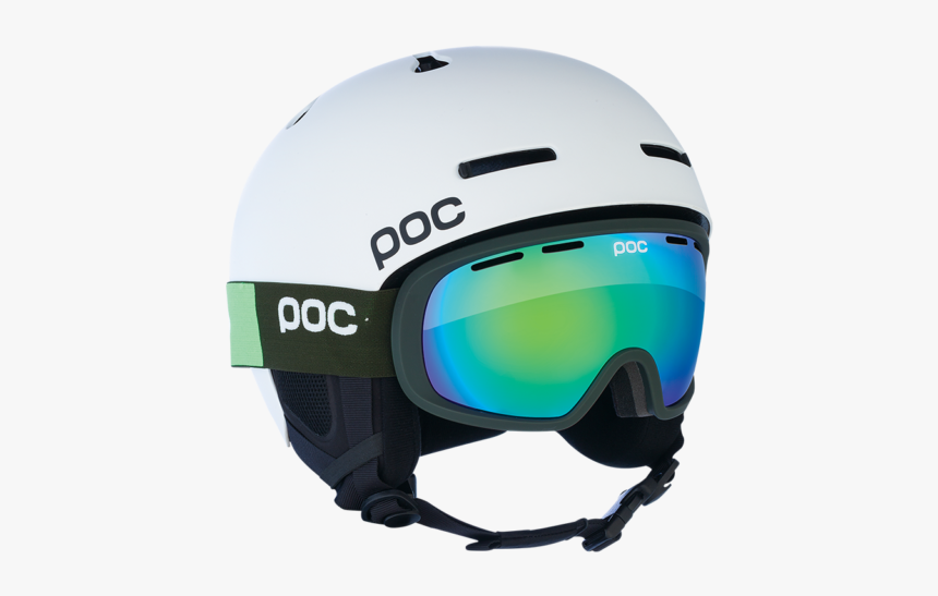 Poc - Poc Helmet And Goggle Combo, HD Png Download , Transparent Png ...