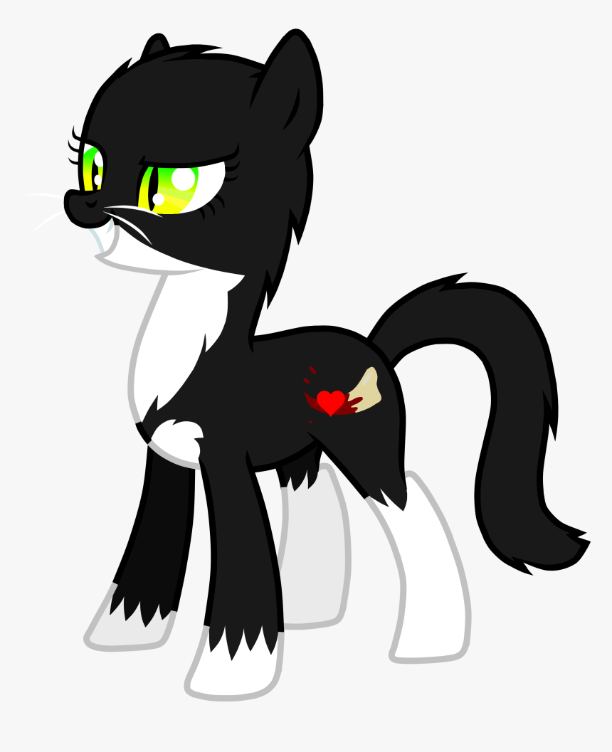 Pussy The Killer Cat Pony V - Mlp Cat Pony Base, HD Png Download ...