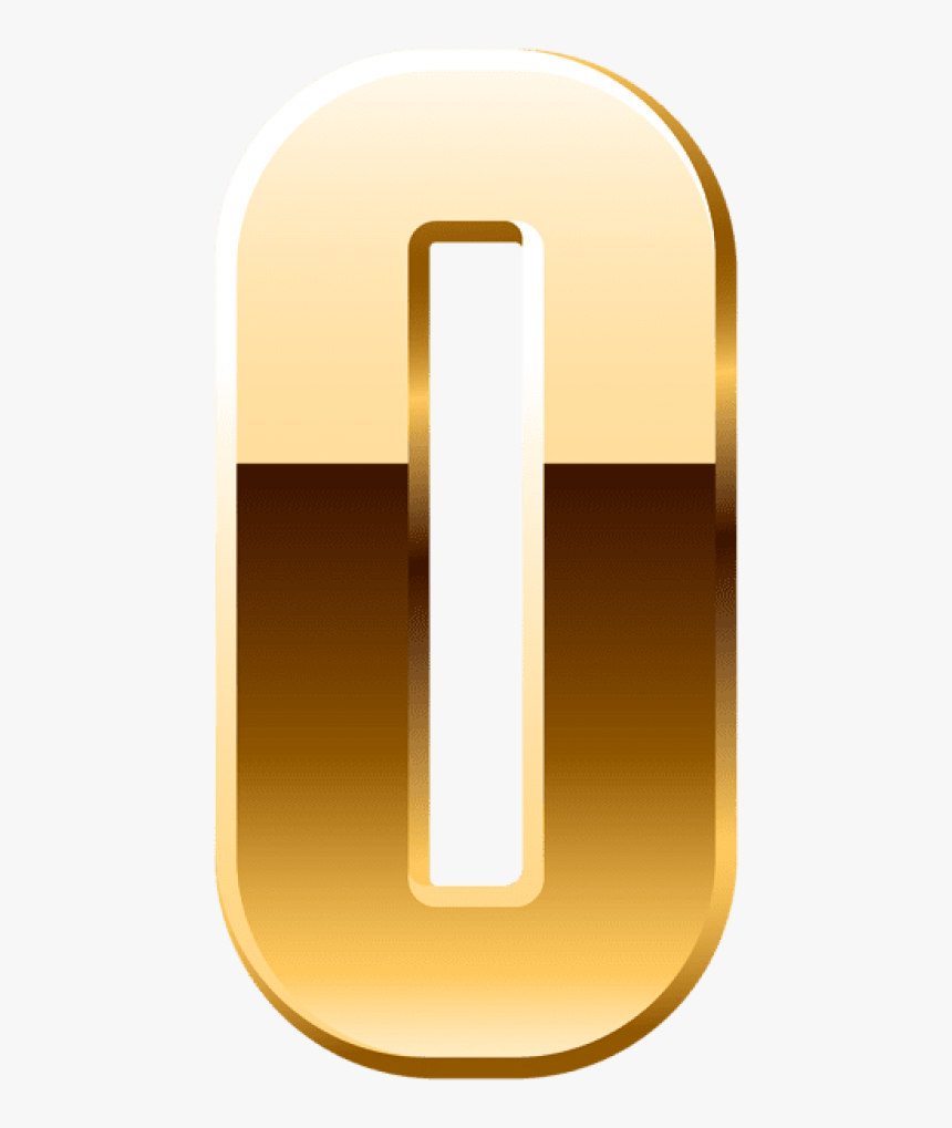 Gold Zero Png / Similar with number zero png. - Bansos Png