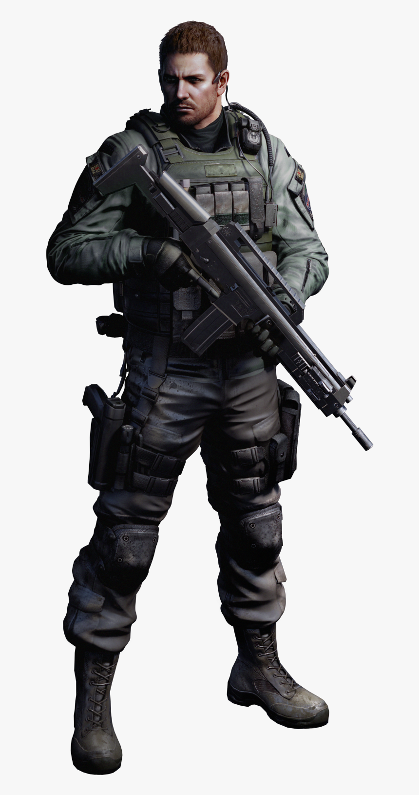 Chris Redfield Png, Transparent Png , Transparent Png Image - PNGitem