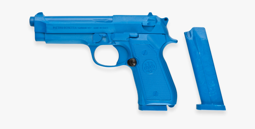 92 Fs Training Pistol - Beretta M9 Blue Gun, HD Png Download ...