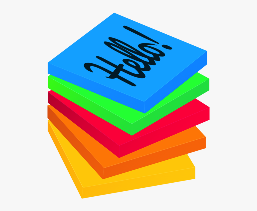 Universal Sticky Notes Your Memos Always Visible - Graphic Design, HD ...
