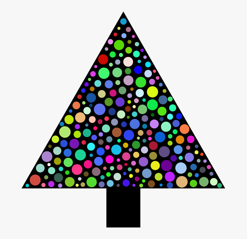 Triangle,tree,christmas Tree - Christmas Tree, HD Png Download ...