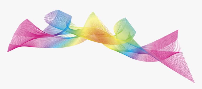 Transparent Rainbow Ribbon Png - Construction Paper, Png Download ...