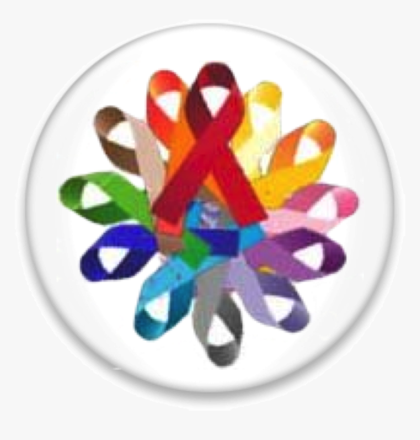 Rainbow Of Cancer Ribbons, HD Png Download , Transparent Png Image ...