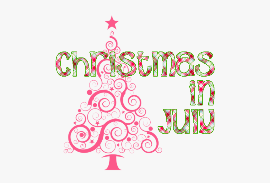 Pink Christmas In July, HD Png Download , Transparent Png Image - PNGitem