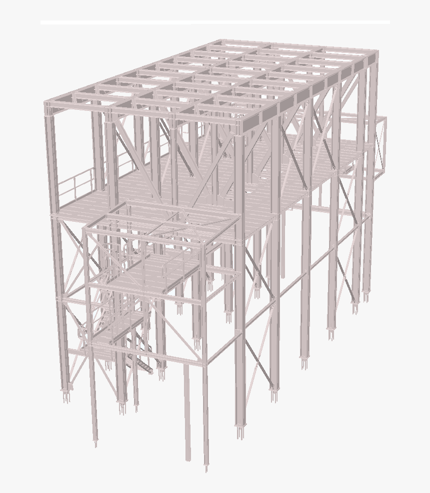 Square Silo Steel Construction 3d - Structure Of Square Silos, HD Png ...